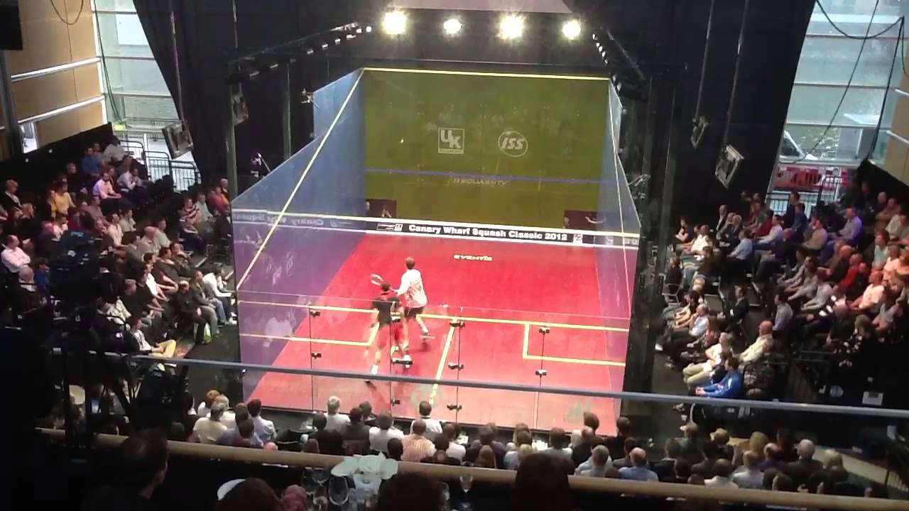 Simon Rosner vs. Peter Barker 2012 Canary Wharf Classic - monster rally - YouTube