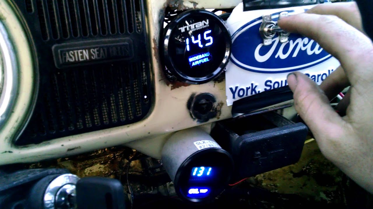 Redneck race car switches - YouTube