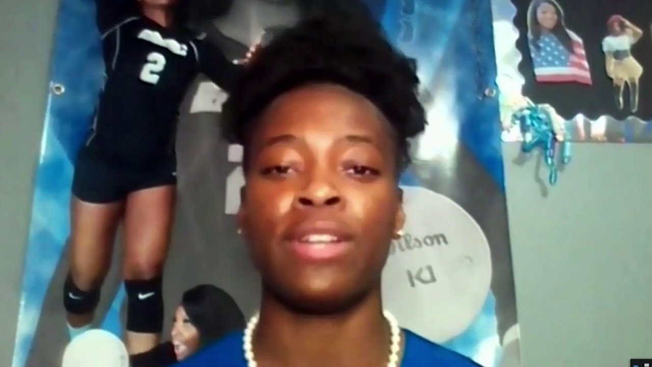 Kayla Lockett honored as All-Star Athlete - YouTube