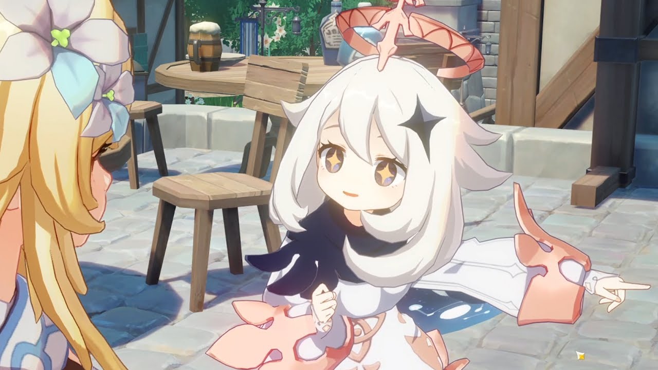 paimon always hungry - YouTube