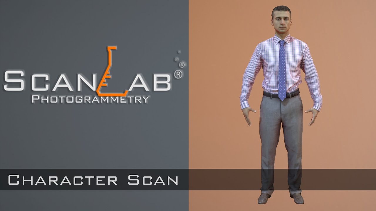 3D Scan - Full Body DS by Scanlab Photogrammetry - YouTube