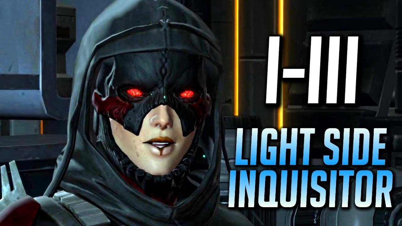 SWTOR Knights of the Eternal Throne CHAPTERS 1-3, Light Side Sith ...