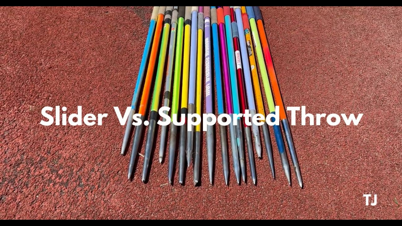 Slider Vs. Supported Javelin Throw - YouTube