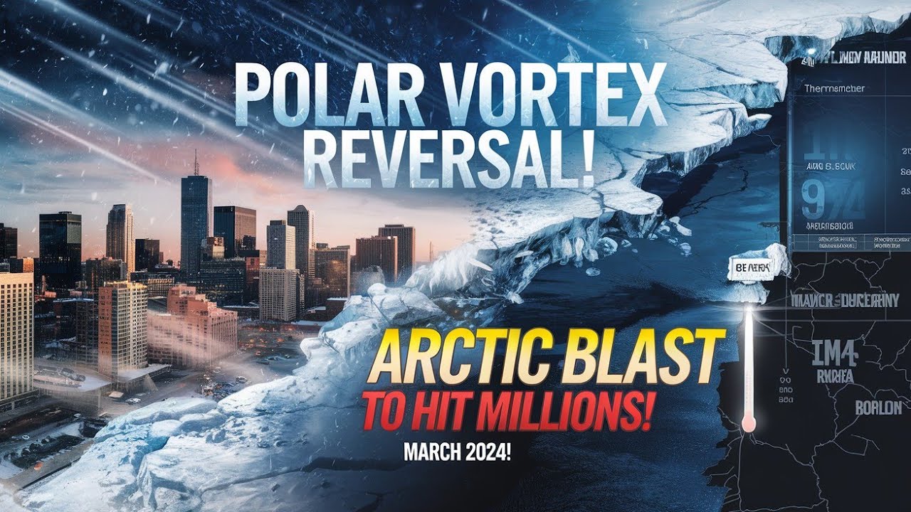 Polar Vortex Reversal: Arctic Blast to Hit Millions in March! - YouTube