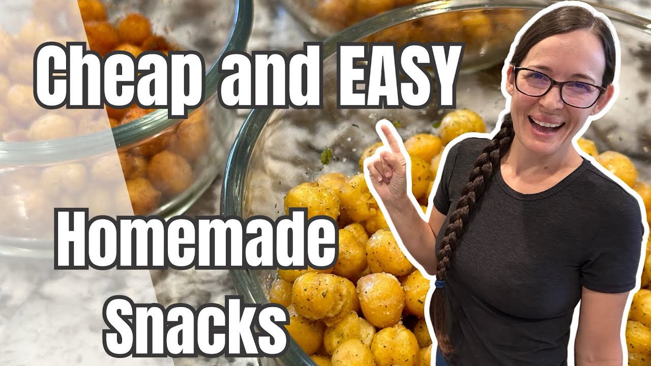 Snacks on a Budget | EASY Low Cost Recipes | Meal Prep - YouTube