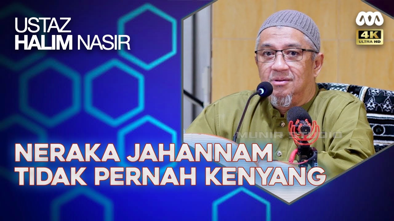 Mereka Akan Diseret Dengan Muka Tertiarap - Ustaz Halim Nasir - YouTube