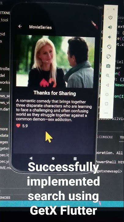 Getx Flutter MoviesDB Api - YouTube