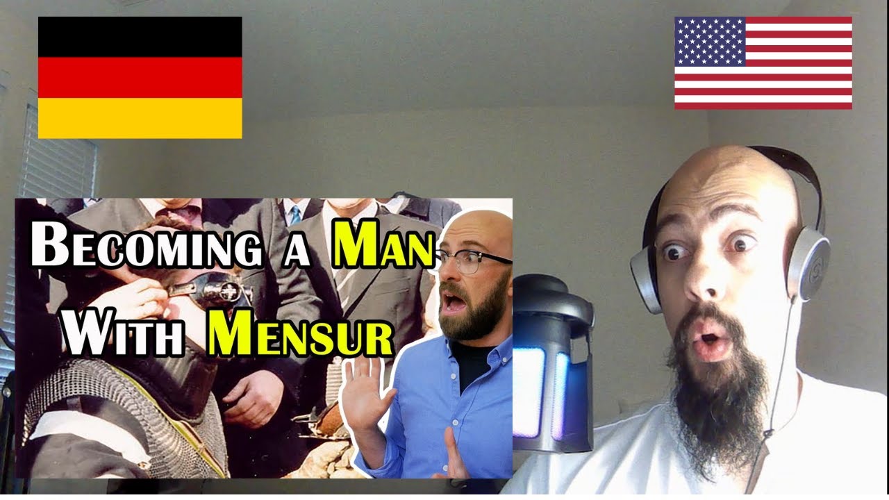 American Reacts To The Curious Case of the Extreme Sport Mensur ...