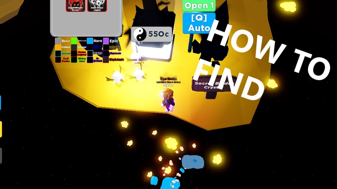 How to find the secret crystal in Ninja Legends (ROBLOX) - YouTube