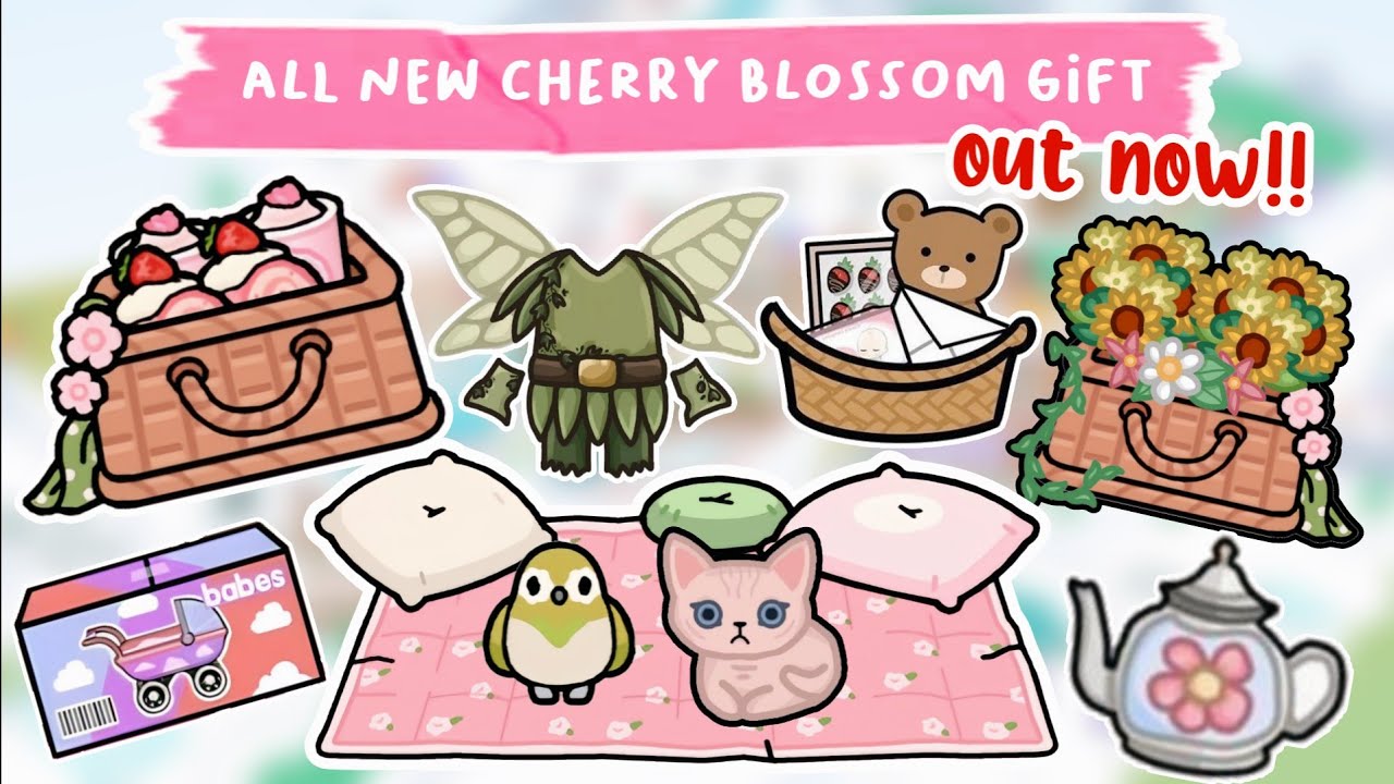 Toca Life World : ALL NEW CHERRY BLOSSOM GIFT OUT NOW | TOCA BOCA ...