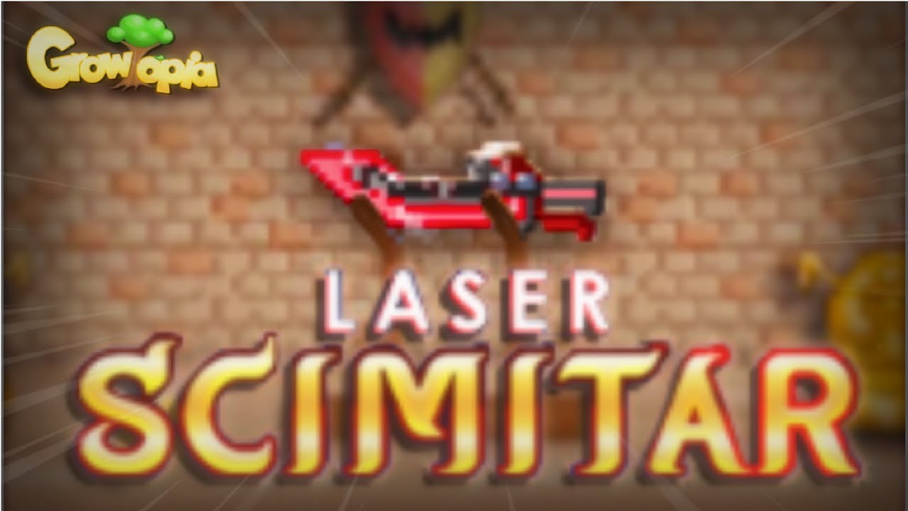 THE LEGENDARY LASER SCIMITAR | GROWTOPIA ( ANIMATION! ) - YouTube