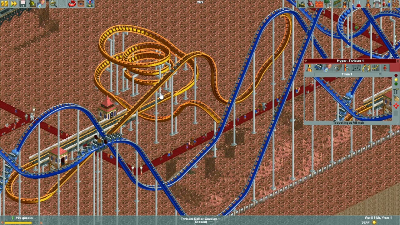 OpenRCT2 - VJ's Scenario Pack - Paranormal Park - YouTube