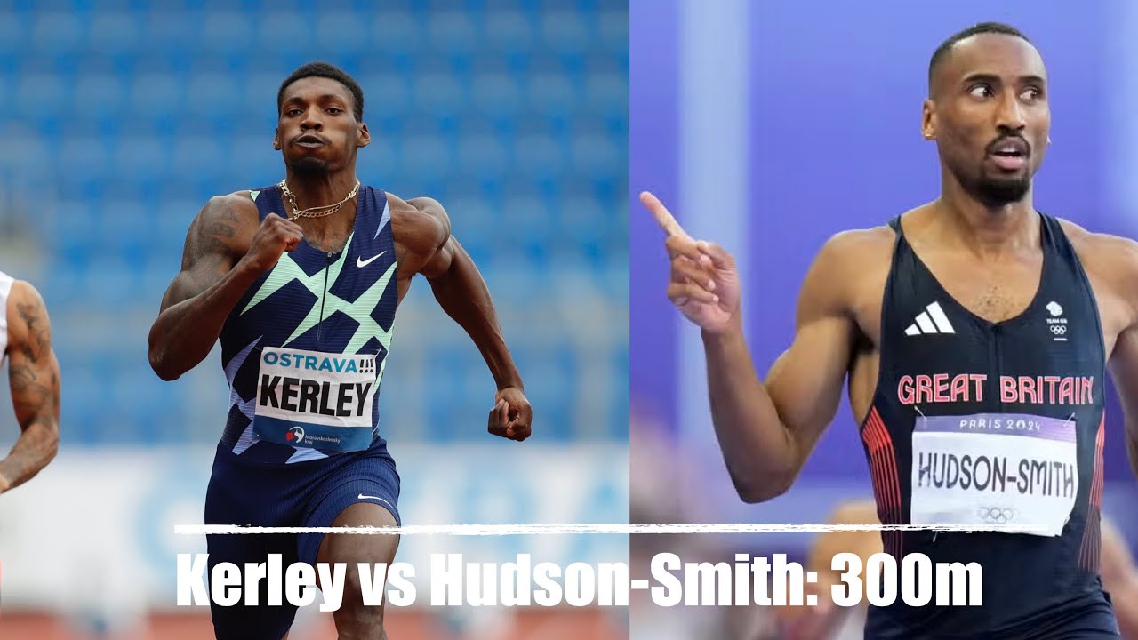 Fred Kerley vs Matthew Hudson-Smith – The 300m Showdown! - YouTube