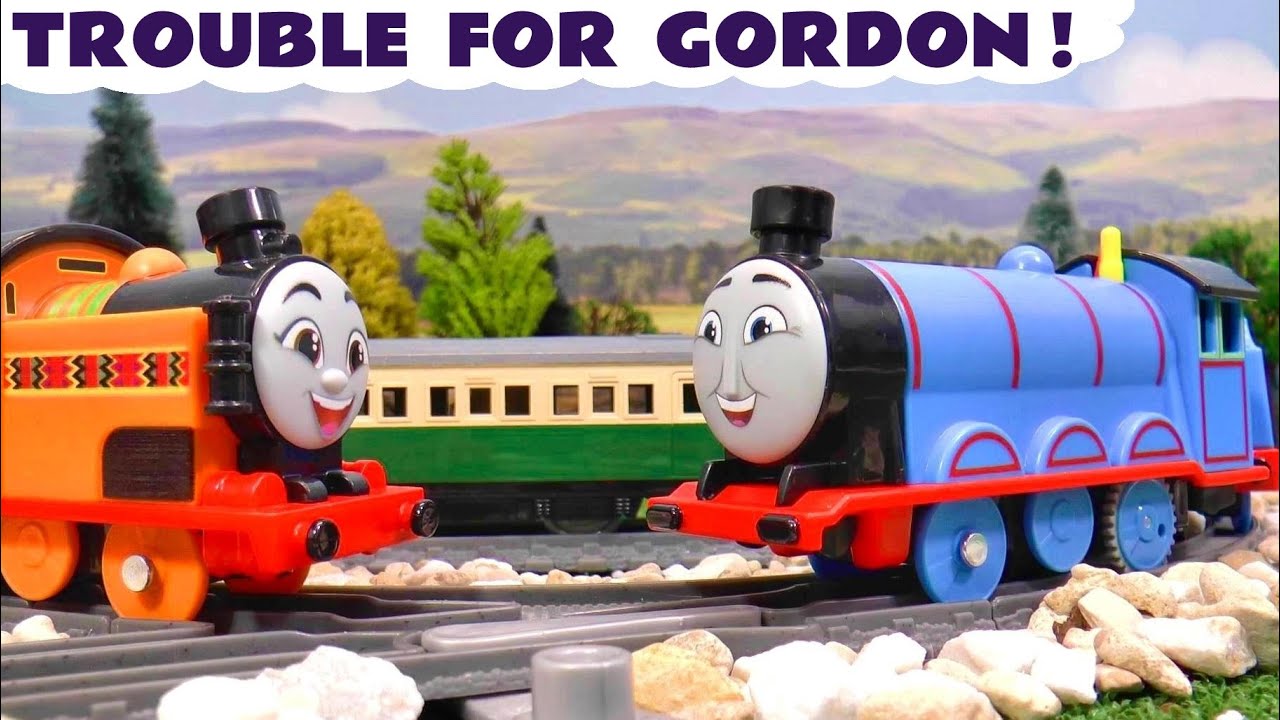 All Engines Go Gordon Toy Train Story - YouTube