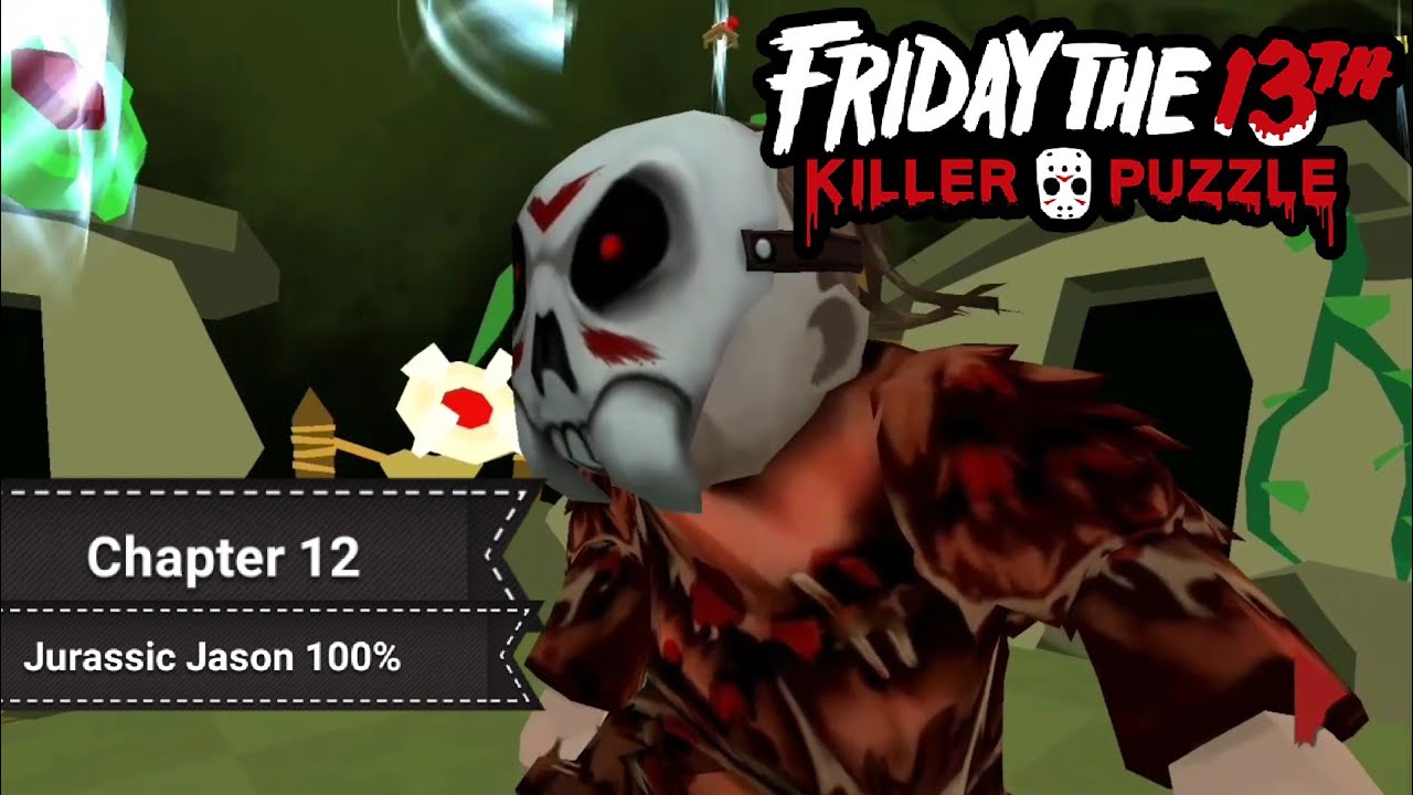 Friday The 13th Killer Puzzle - Chapter 12 - Jurassic Jason - 100% ...