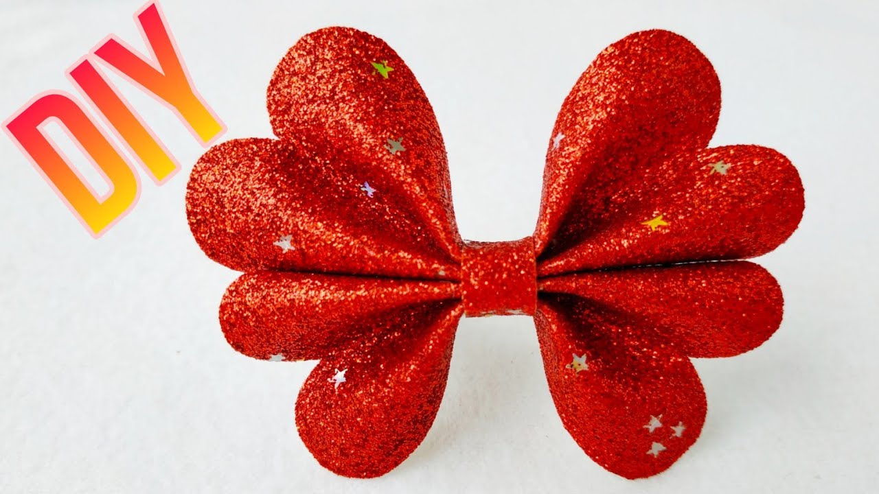 Hair bow tutorial 🎀 How to make hair bows / #34 tutorial - YouTube