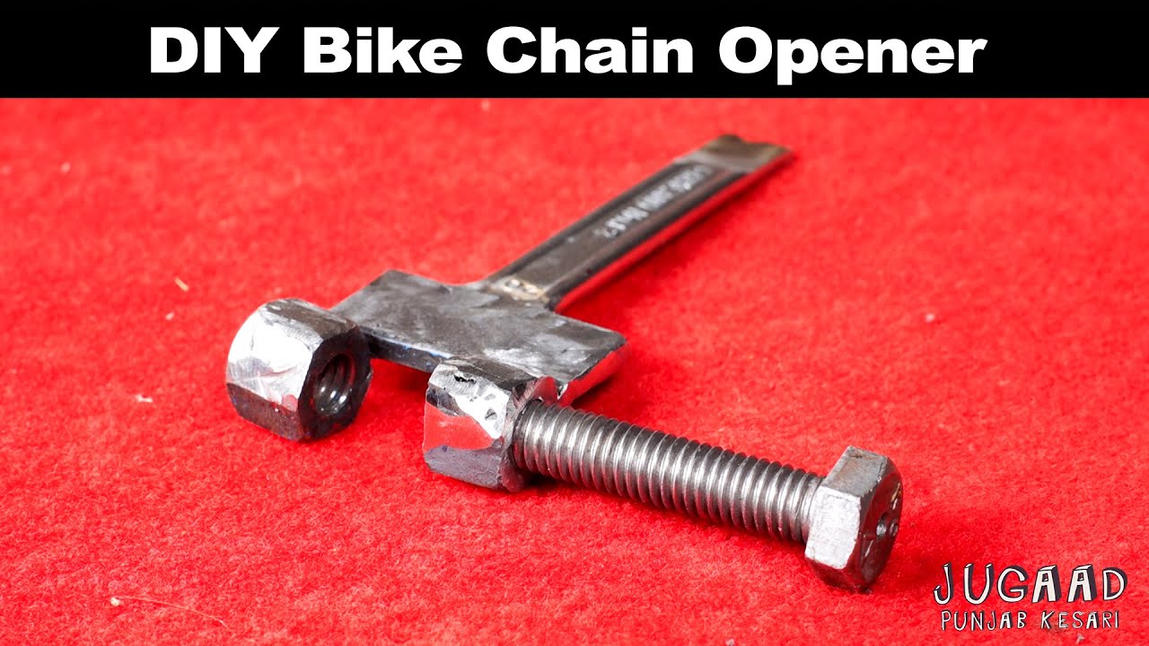 DIY Bike Chain Opener - YouTube