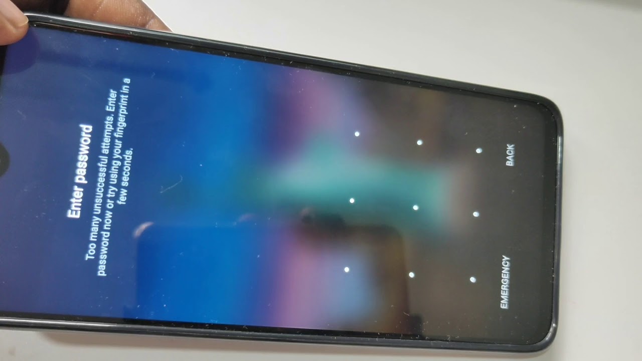 How to Unlock/Remove FINGERPRINT/Pattern/Password Lock on Redmi note 7 ...