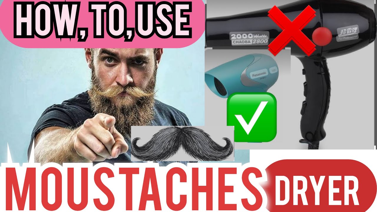 how to moustaches dryar, hair dryer for mustache , best mini hair dryer ...