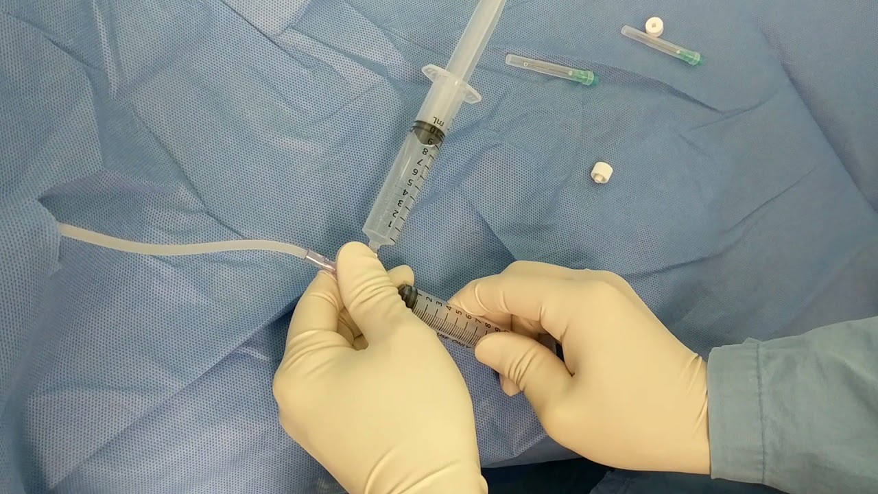 Bubble test ; preparation - YouTube