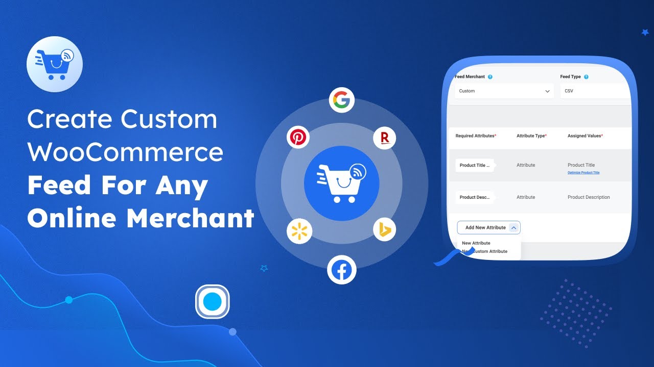 Create WooCommerce Custom Feed for Any Online Merchant - YouTube