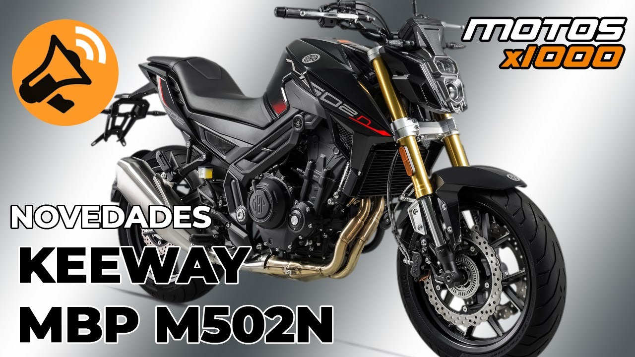 Keeway MBP M502N | Novedades Motos - YouTube