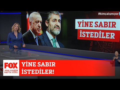 Yine sabır istediler! 16 Nisan 2022 Gülbin Tosun ile FOX Ana Haber Hafta Sonu