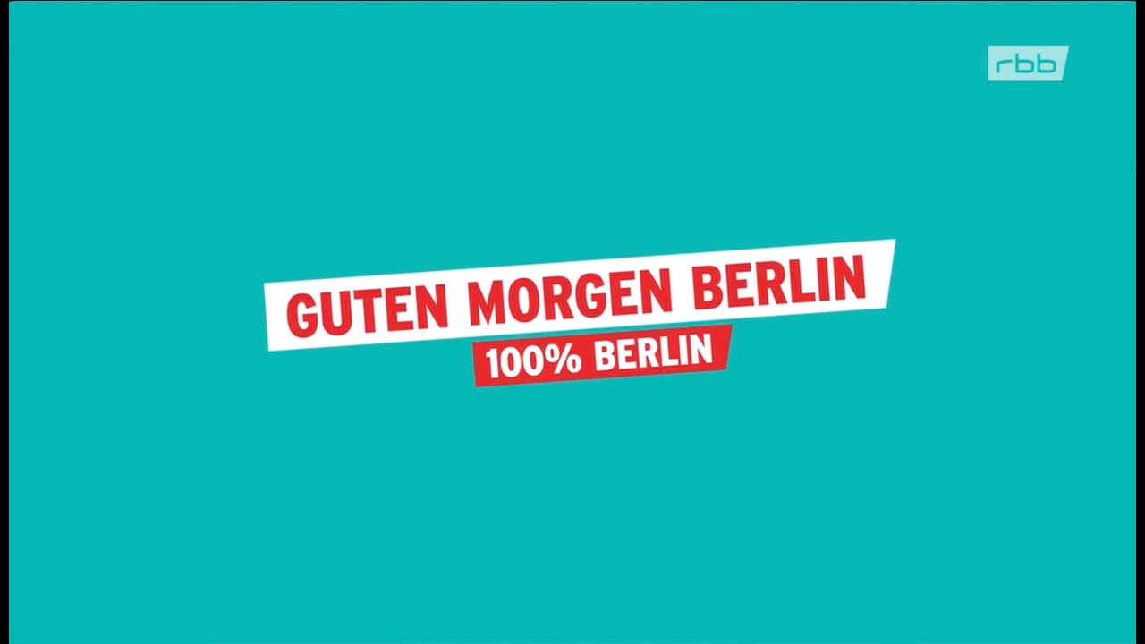 RBB Fernsehen - Guten Morgen Berlin Intro - 2025 - YouTube