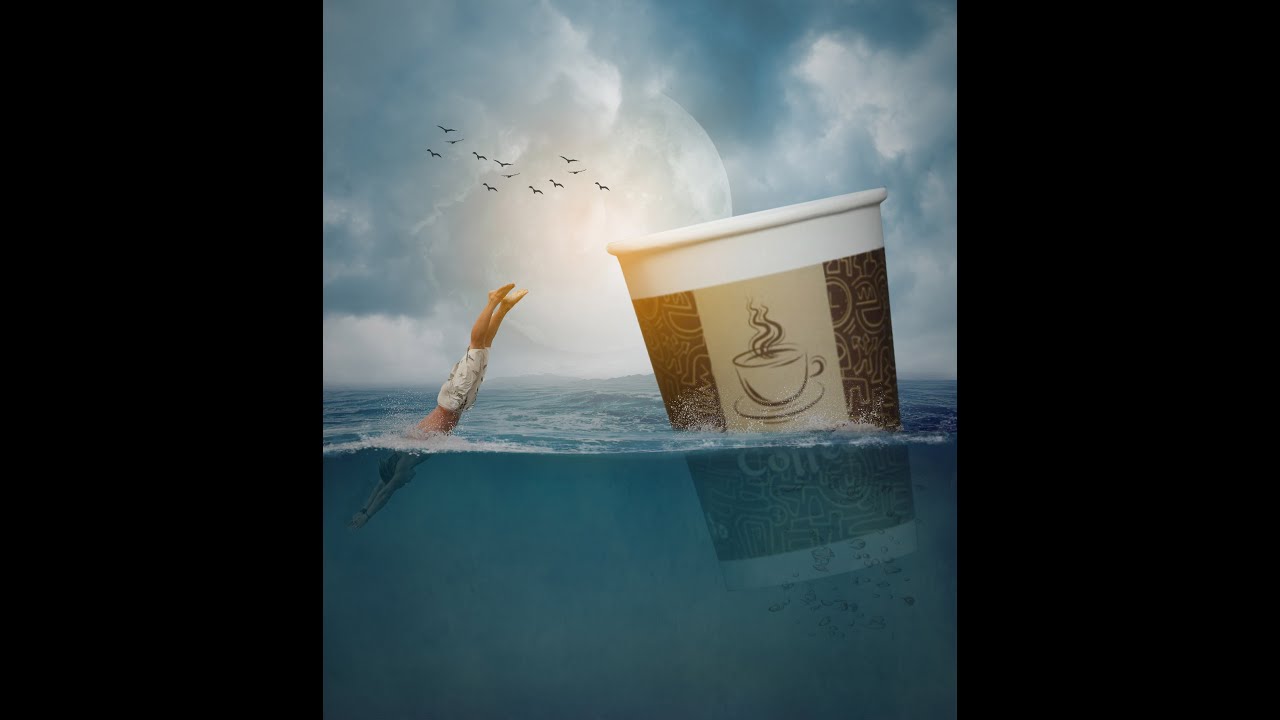 Photoshop Photo editing | Cofee Cup Manipulation | Faisal Peradiyur ...