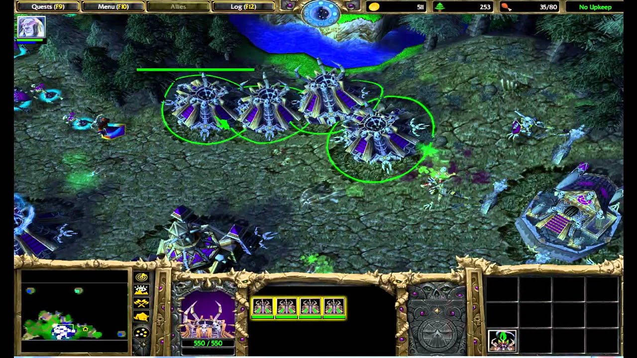 Warcraft III: Reign of Chaos Enhanced Campaign - Undead Part 2 - YouTube
