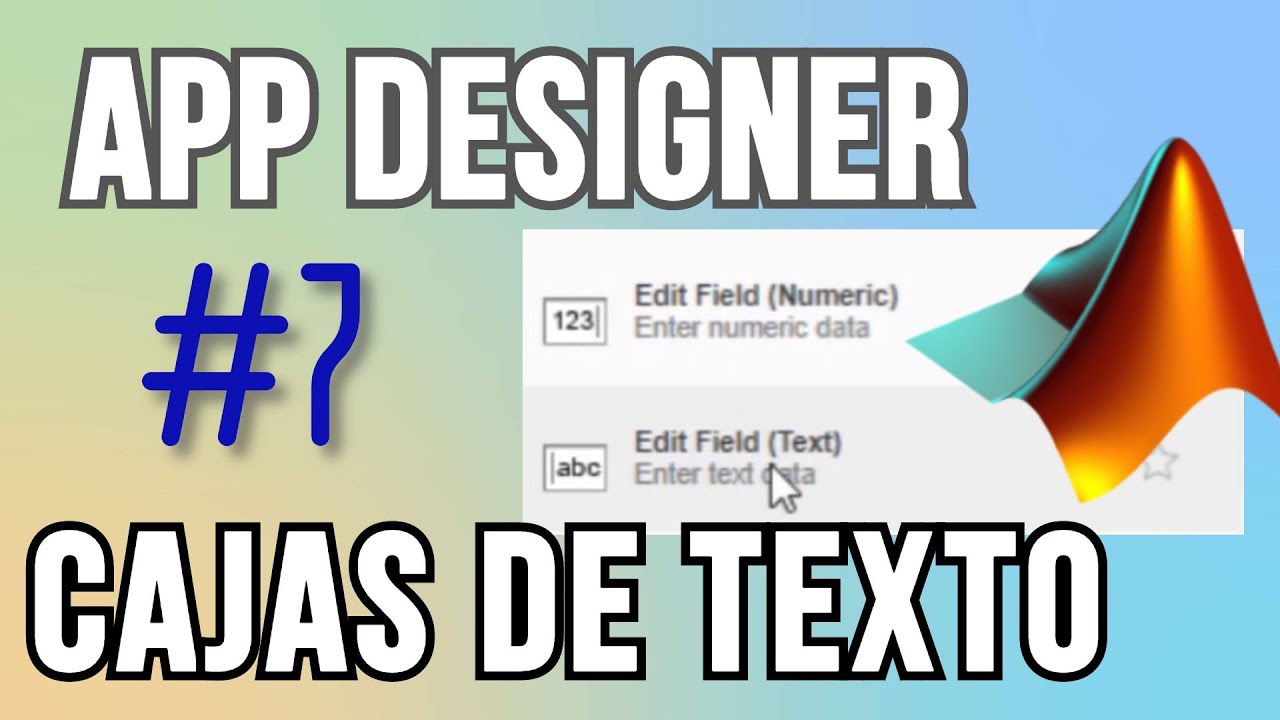 Cómo usar Cajas de texto en App Designer Matlab 💡 | Tutorial español ...
