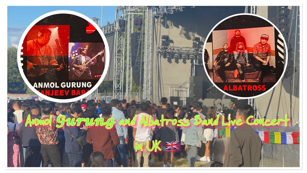 Anmol 𝓖𝓾𝓻𝓾𝓷𝓰 and ALBATROSS Band Live Concert in UK 🇬🇧 - YouTube