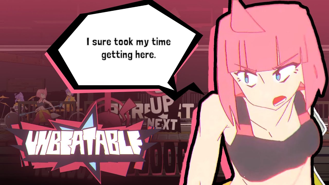 This Rhythm Game has Dialogue Options?! | UNBEATABLE [white label ...