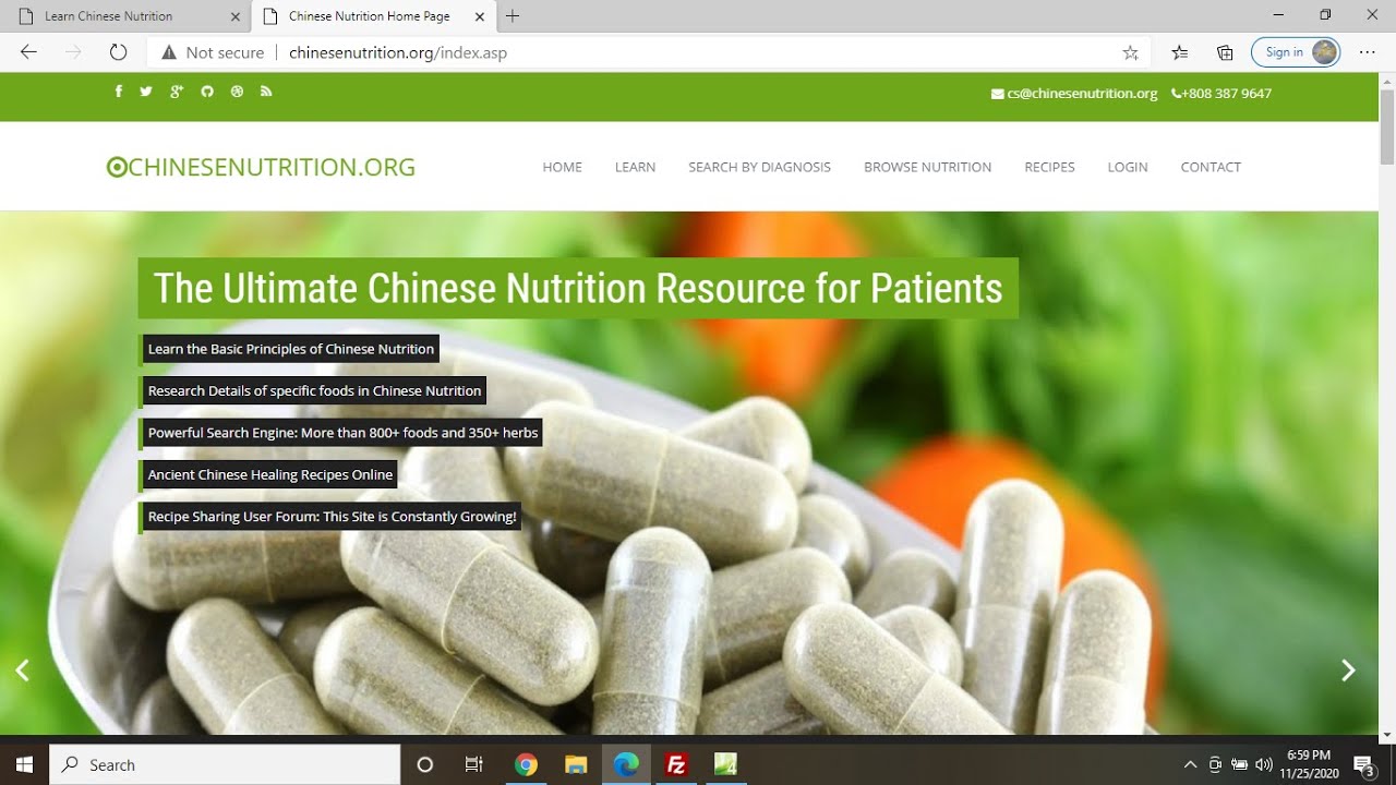 Introduction to Chinese Nutrition . org - Improve your health and ...