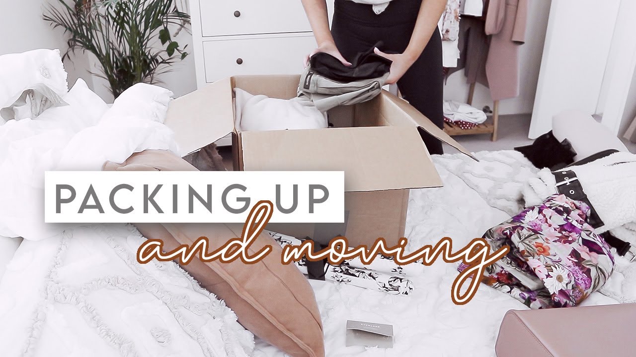 Finally starting to pack to move! Pack & Organize With Me - YouTube