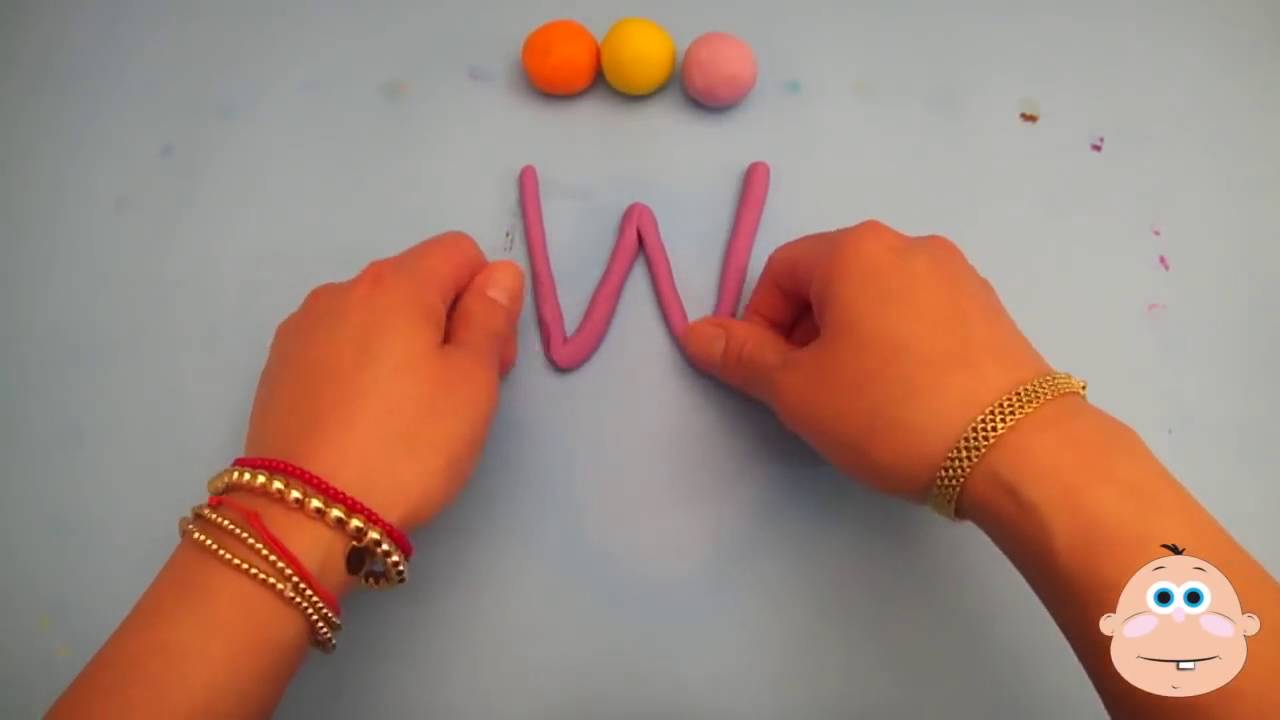 ABC Party! Learning the Alphabet with Play Doh! - YouTube