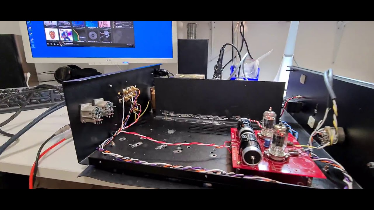 Audio Note kit preamp testing - YouTube