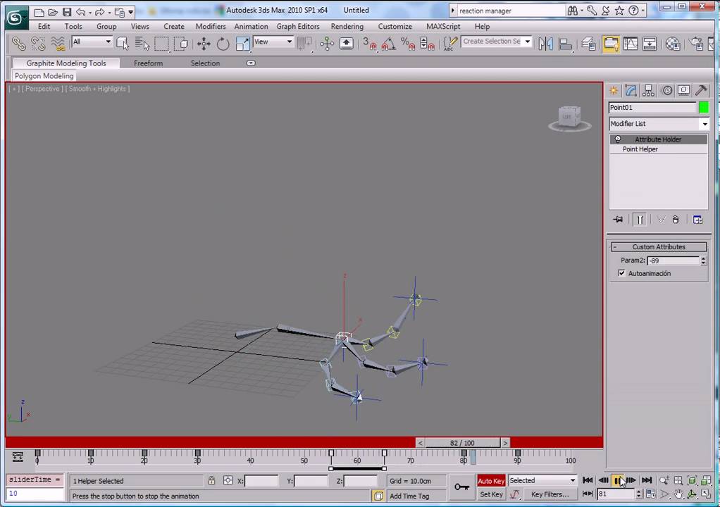 How to use spline IK solver in 3ds max in order to automate secondary ...