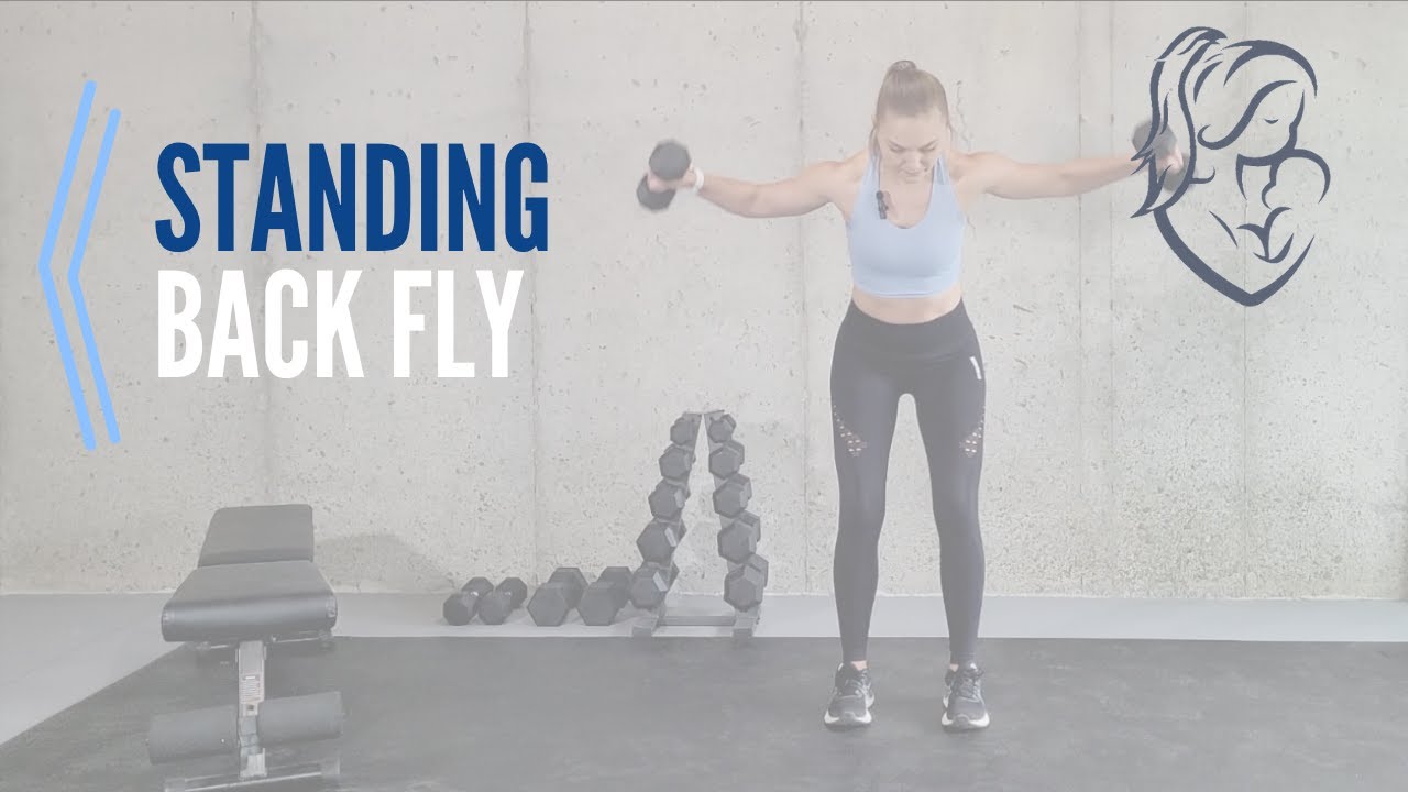 STANDING BACK FLY | How to do this exercise - YouTube