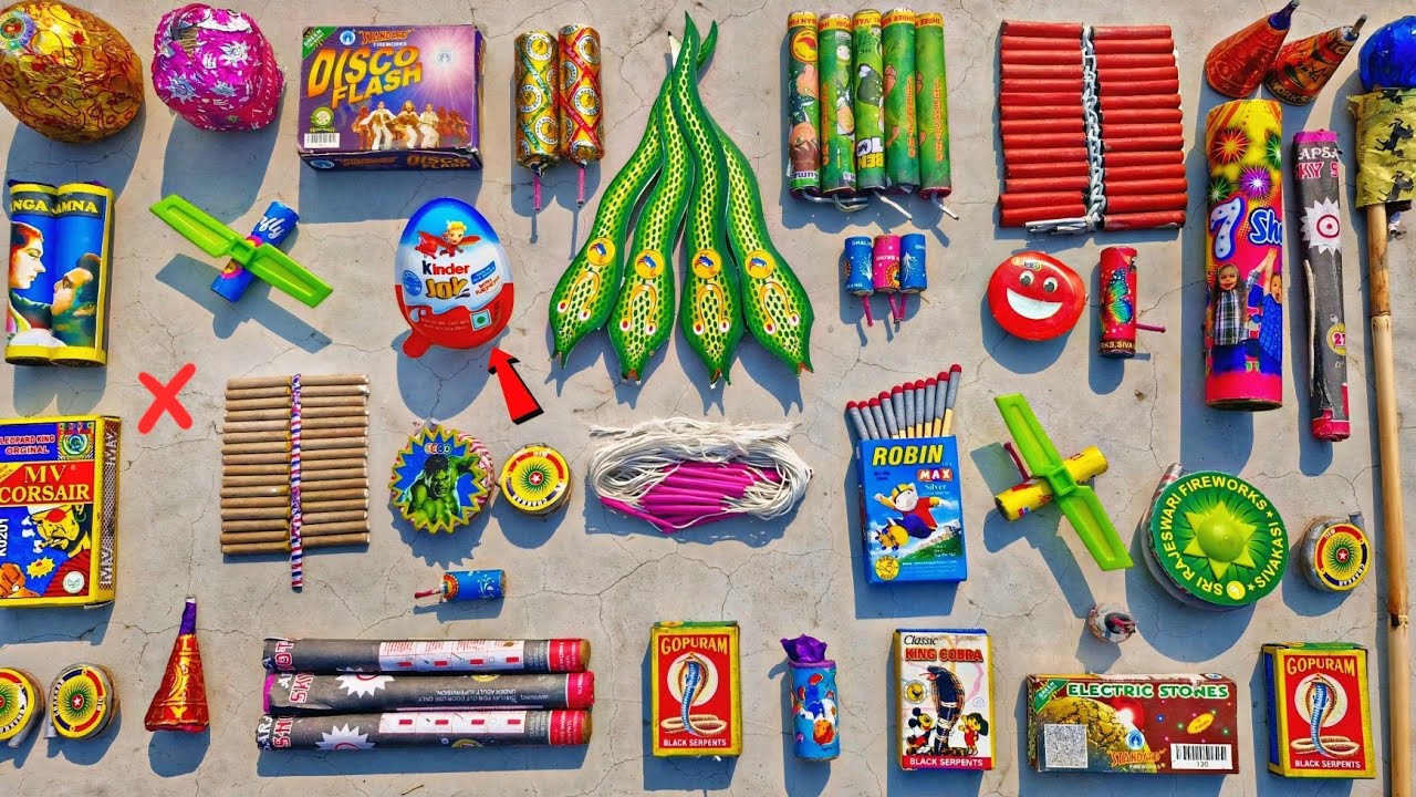 Unique Types Of Diwali Cracker Testing 🔥 || Diwali fireworks testing ...
