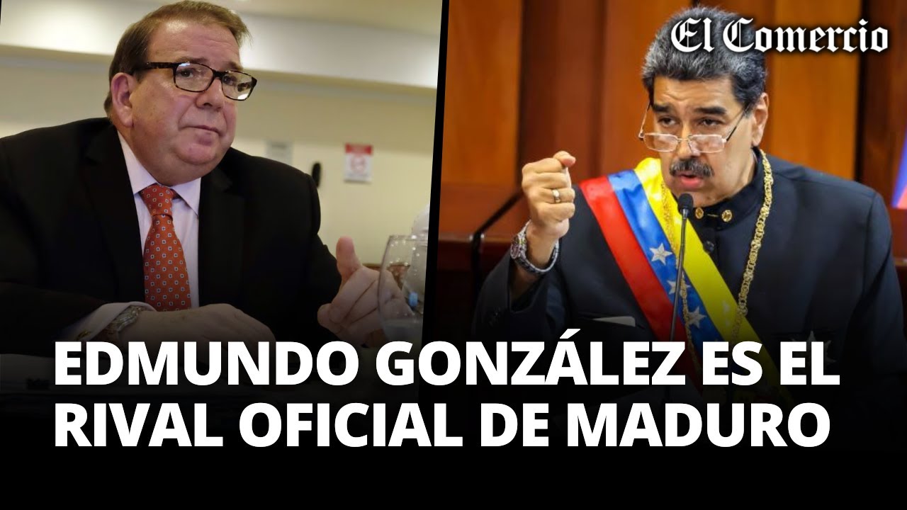 EDMUNDO GONZÁLES enfrentará a MADURO en las ELECCIONES de VENEZUELA ...