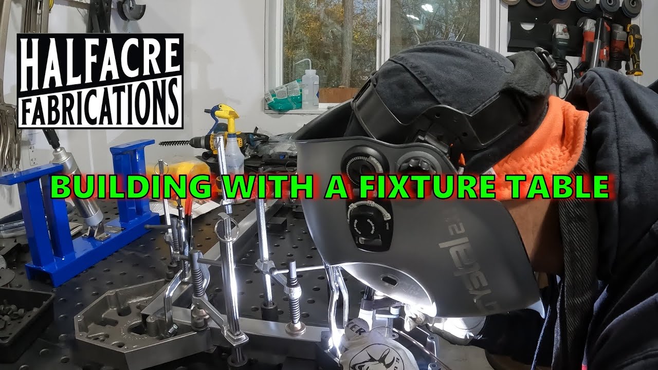 Welding Tool Stand with Build Pro Fixture Table - YouTube