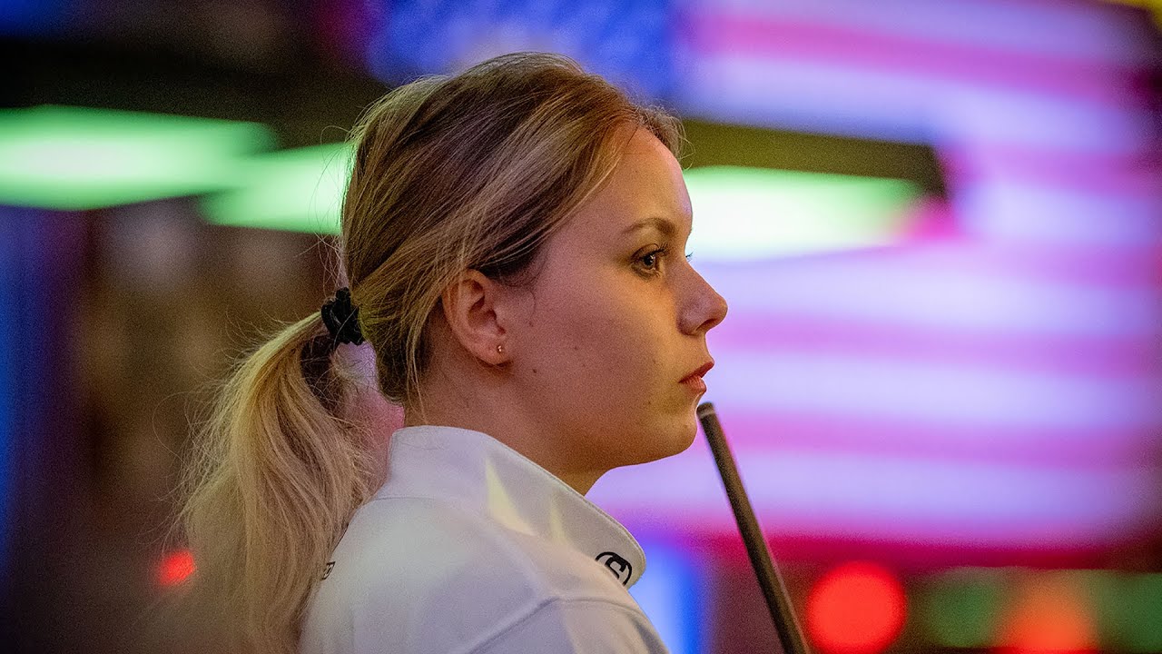 Kelly Fisher vs Kristina Tkach | Winners Round 1 | 2021 US Open Pool ...