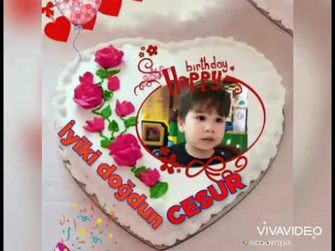 Biricik torunum CESUR 4 yaşında . İyiki doğdun cankuşum ❤️🎂💞😘