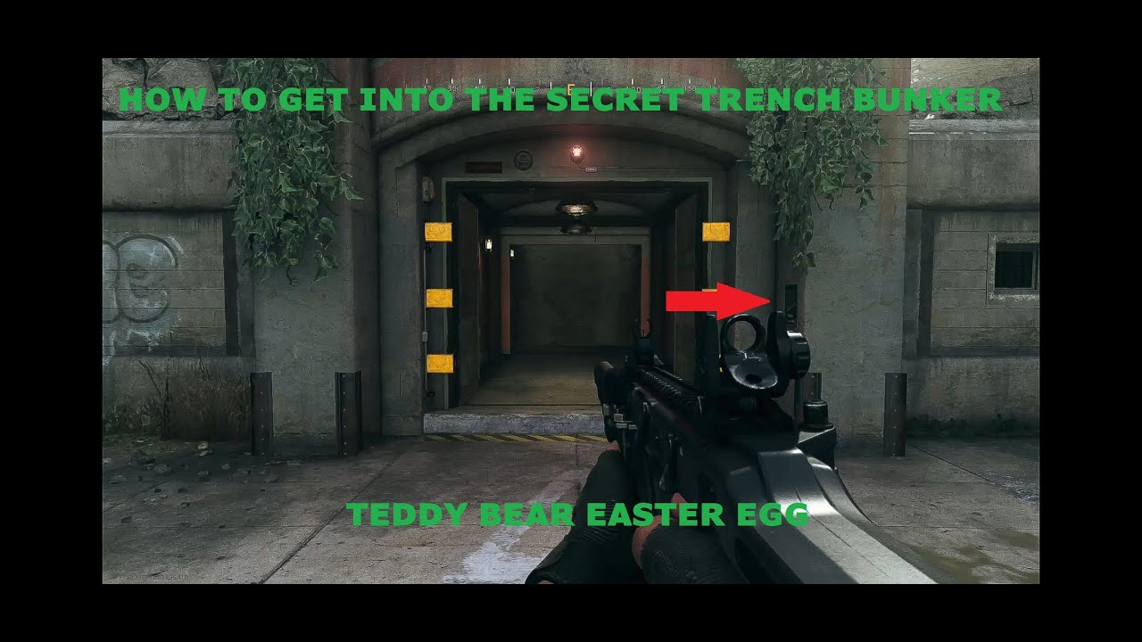 *NEW* How To Open The New Secret Bunker On Cod MW (Trench) - YouTube