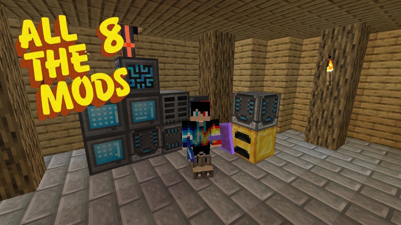 MINECRAFT- ALL THE MODS 8 |ENERGÍA Y REFINED STORAGE| - YouTube