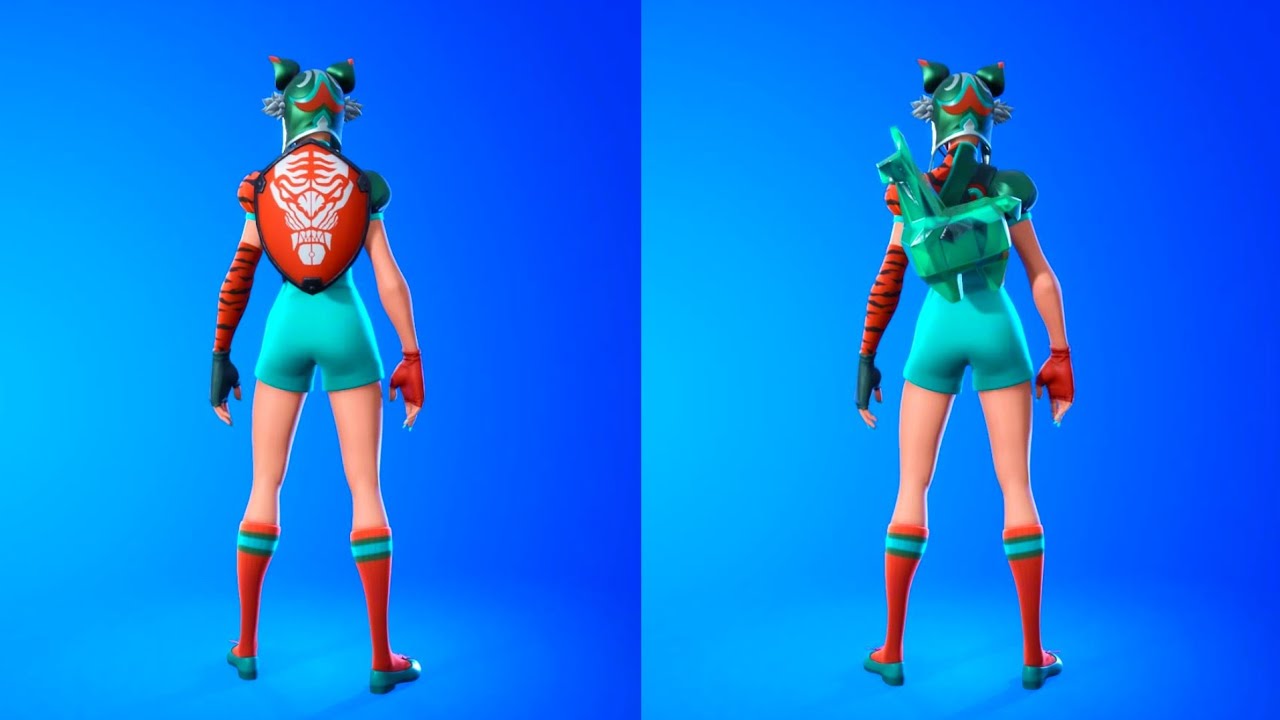 FORTNITE - TIGERESS SKIN COMBOS - YouTube