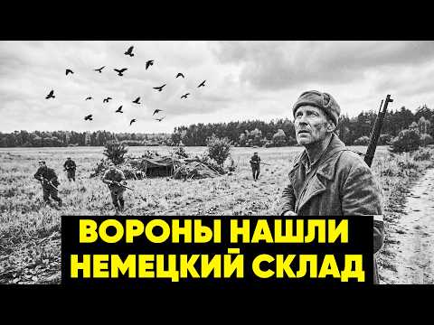 ВОРОНЫ КРУЖИЛИ НАД ПУСТЫМ ПОЛЕМ — Как партизаны нашли замаскированный склад боеприпасов