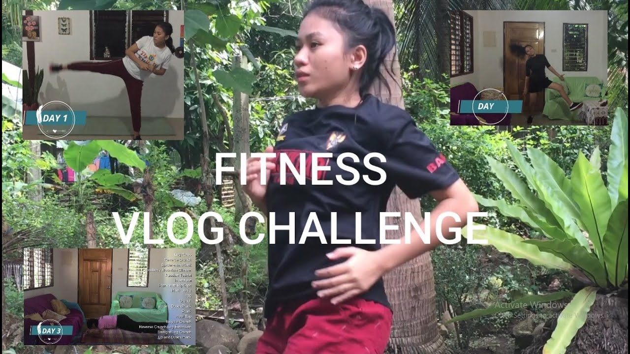 FITNESS VLOG CHALLENGE (7 days Exercise Challenge) - YouTube