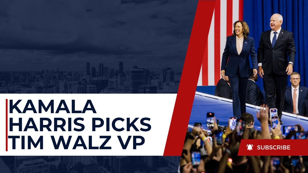 Kamala Harris Picks Tim Walz as VP; Hurricane Debby's Devastation ...